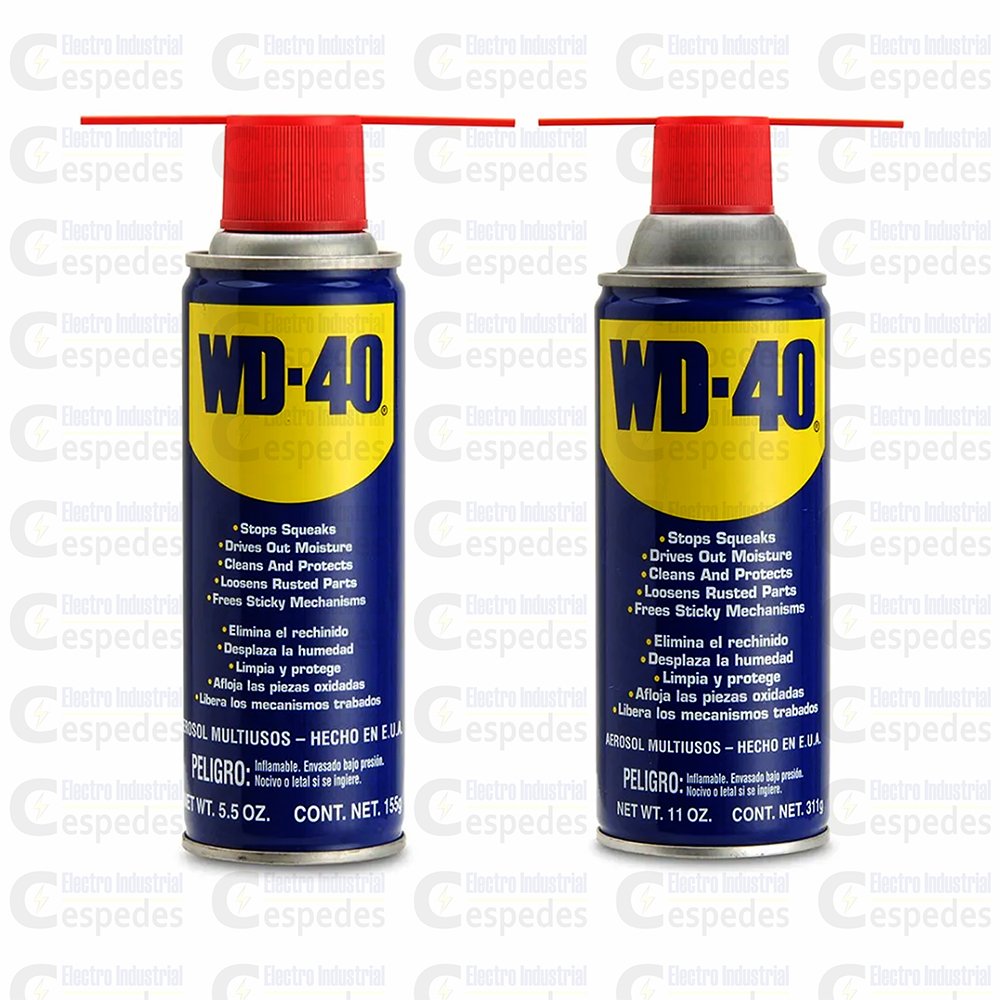 Lubricante Multiusos WD-40 | Electro Industrial Cespedes
