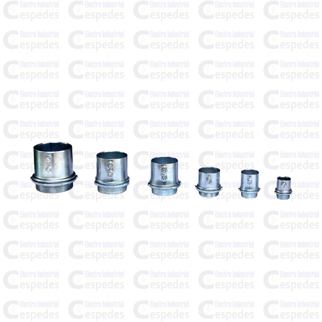 CONECTOR CONDUIT 1 1/4" EMT ACERO UL 1 PERNO | Electro Industrial Cespedes