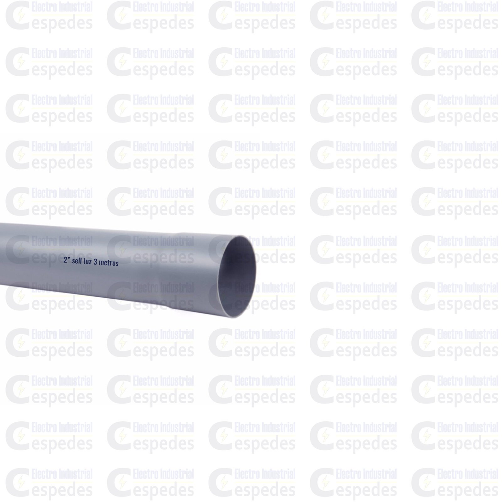 TUBO PVC 2" SEL LUZ 3 METROS | Electro Industrial Cespedes