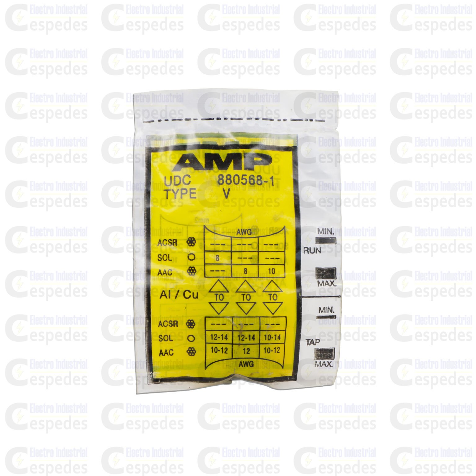 CONECTOR UDC (CUÑA) TIPO V | Electro Industrial Cespedes