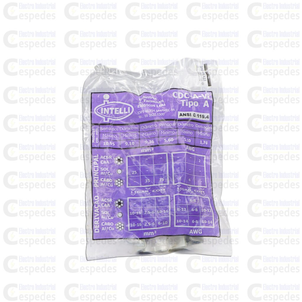 CONECTOR UDC (CUÑA) TIPO A | Electro Industrial Cespedes