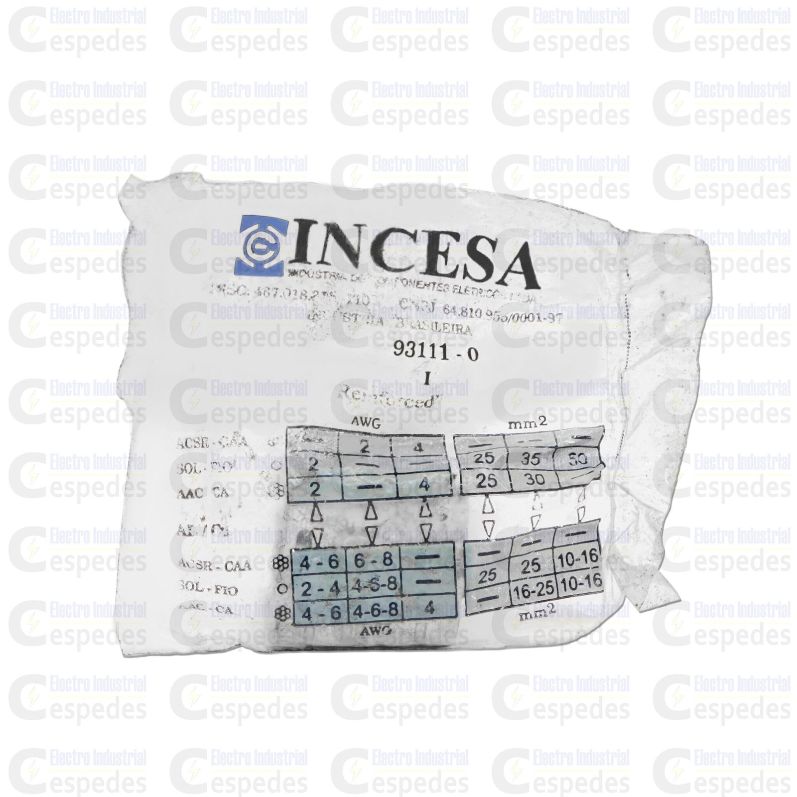 CONECTOR UDC (CUÑA) TIPO I | Electro Industrial Cespedes